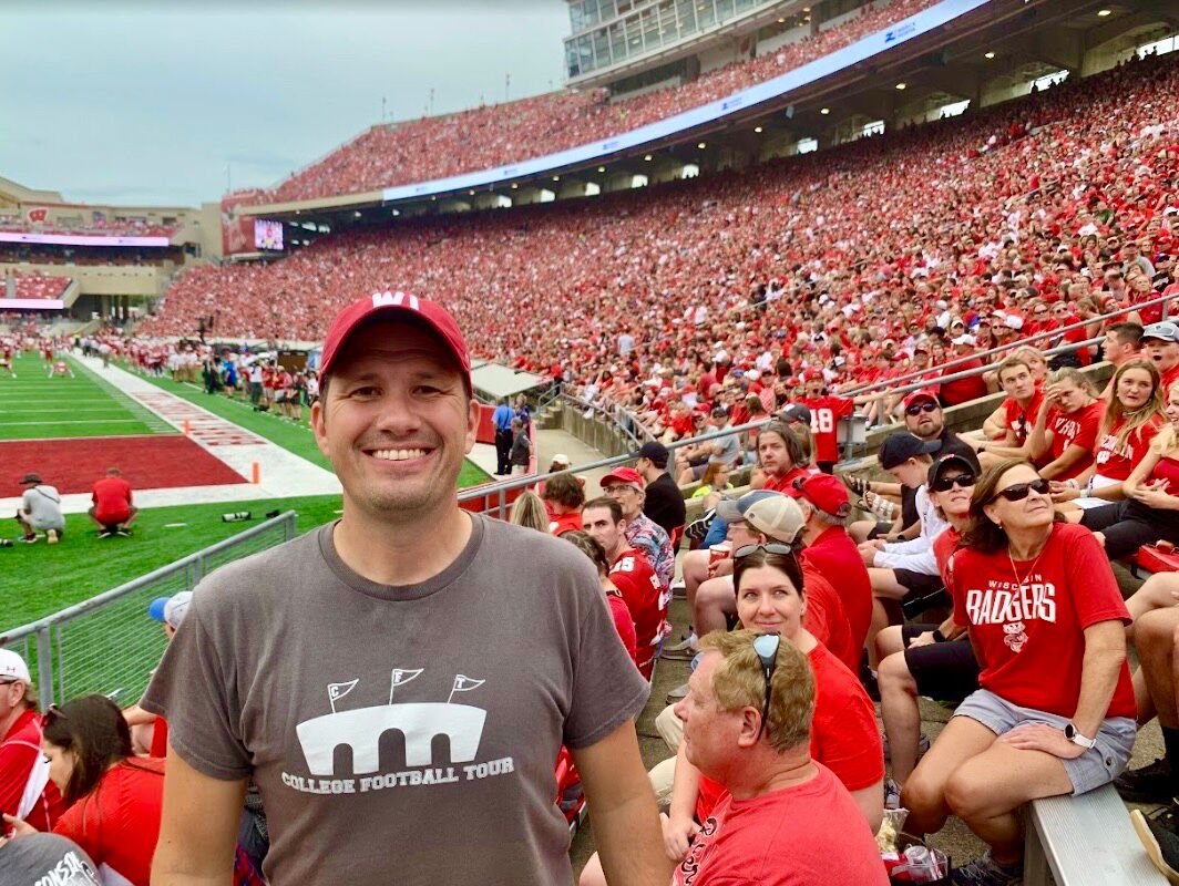 Gay college football fan celebrates ‘open and proud’ visibility on ...
