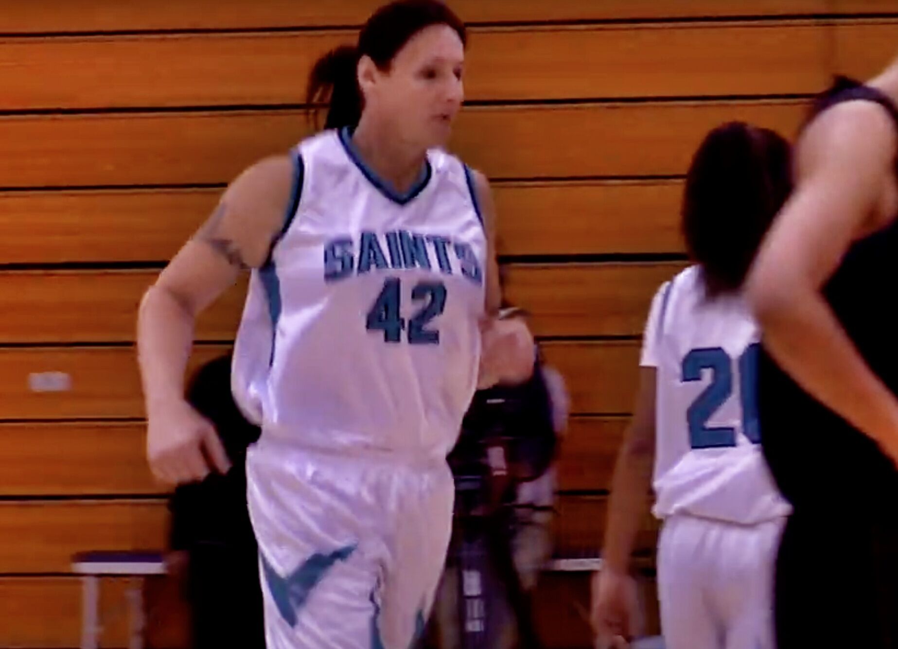 Gabrielle Ludwig plays first basketball game as out trans woman - Outsports