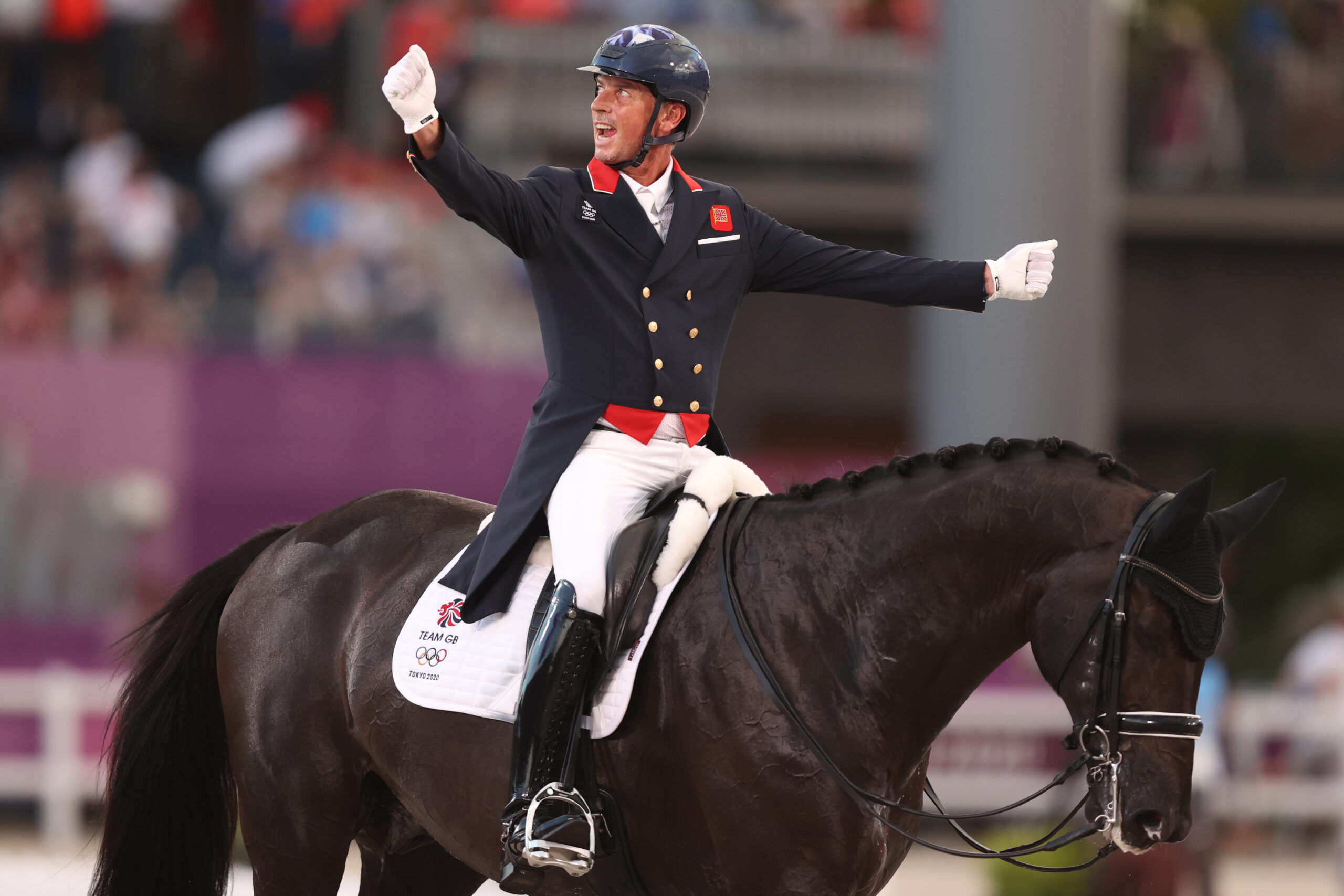 Out rider Carl Hester completes his Olympic medal trifecta with a ...