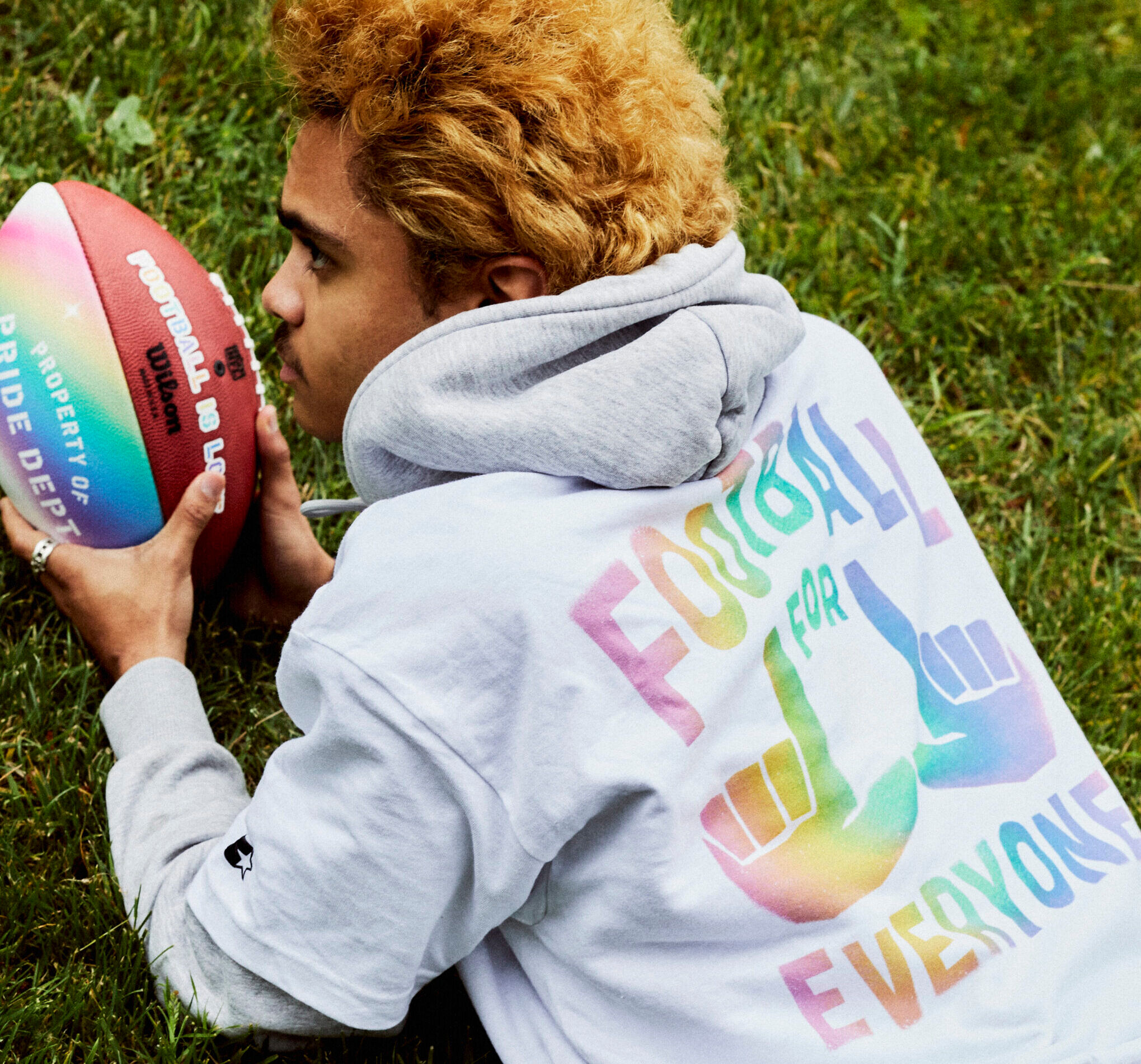 The NFL has released an entire line of Pride items, including a half ...
