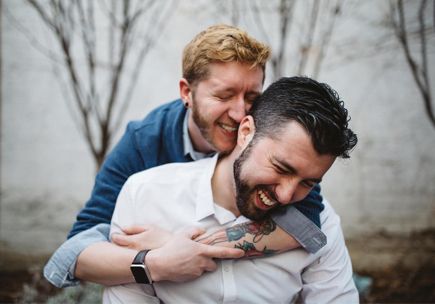 Journalist Matt Napolitano, a rising gay star in radio and sports media ...