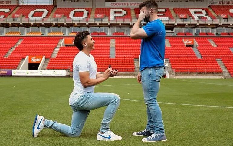 Josh Cavallo proposed marriage to his boyfriend and he said yes - Outsports