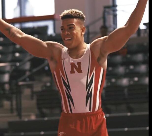 Gay gymnast Sam Phillips dominates on night of LGBTQ inclusion - Outsports