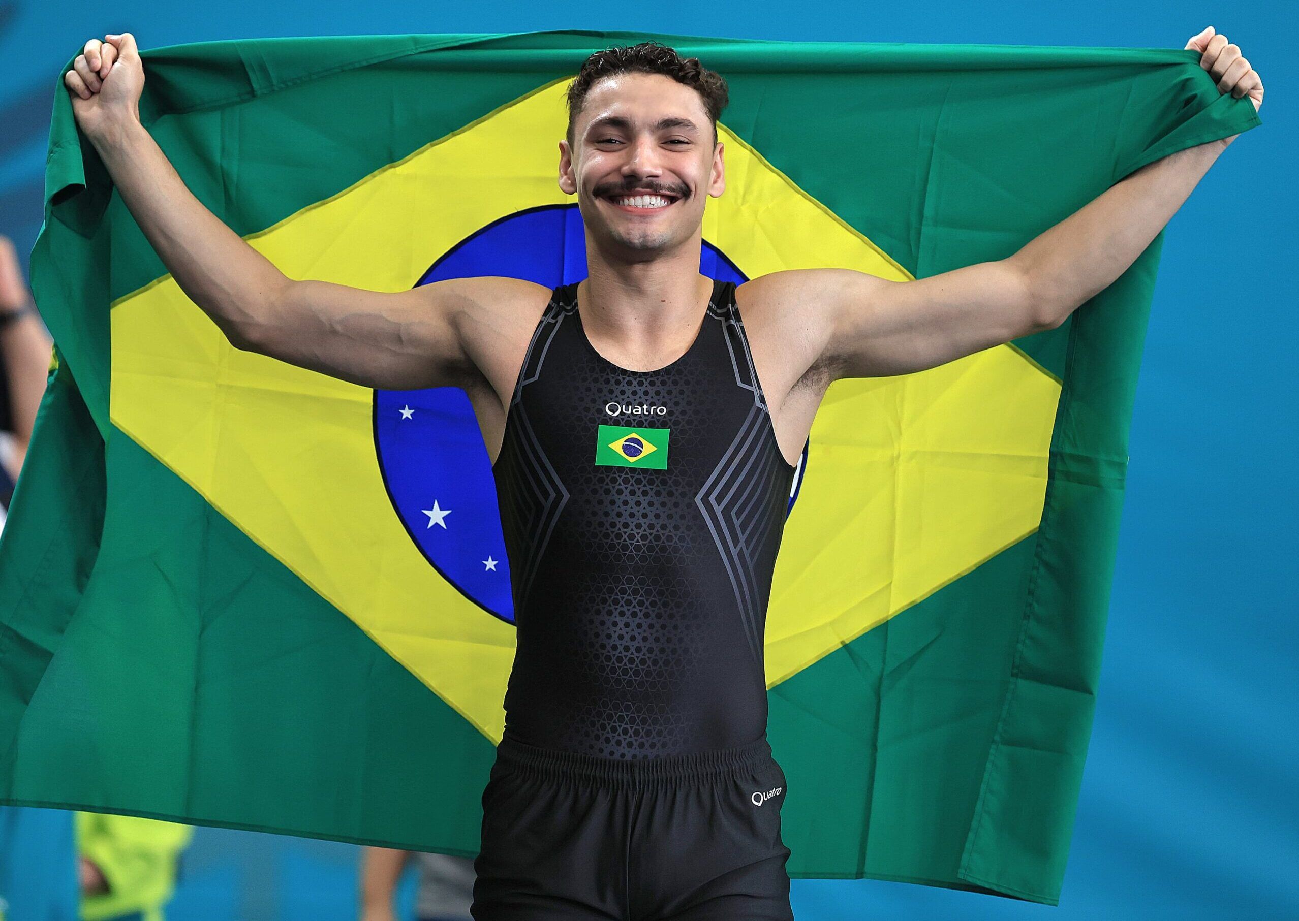 Brazil gymnast Rayan Dutra off to Paris Olympics as out bi athlete ...
