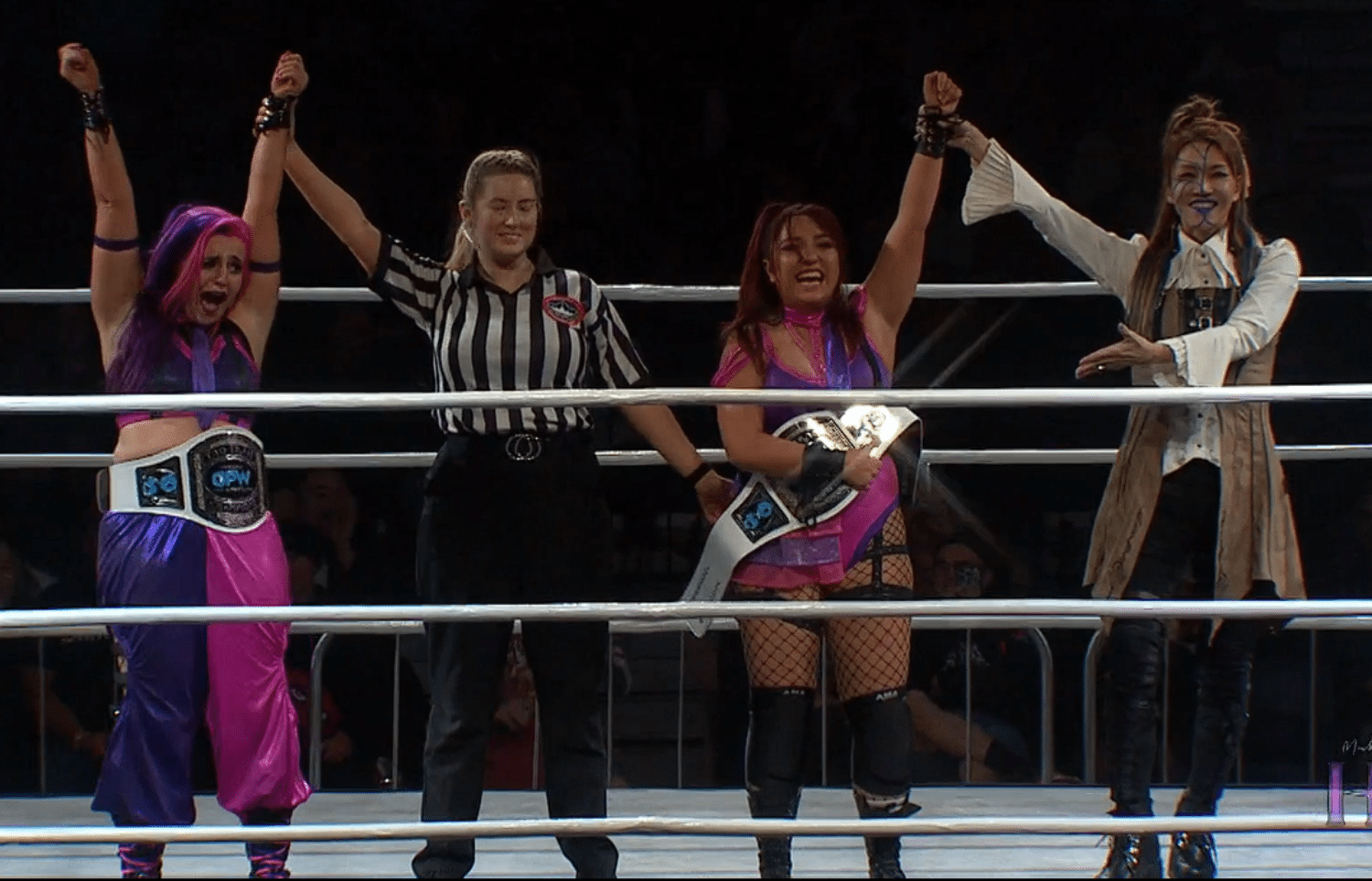 Out tag team The Backslide Girlz slide into pro wrestling history
