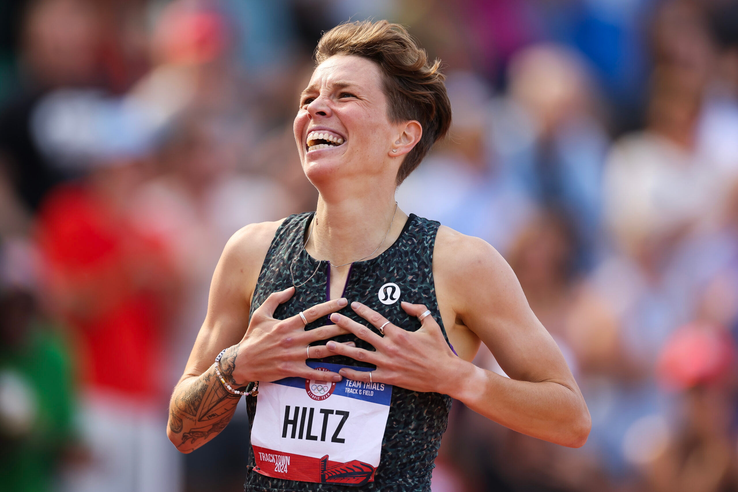 Nikki Hiltz rolls to U.S. Trials record at 1500 meters - Outsports