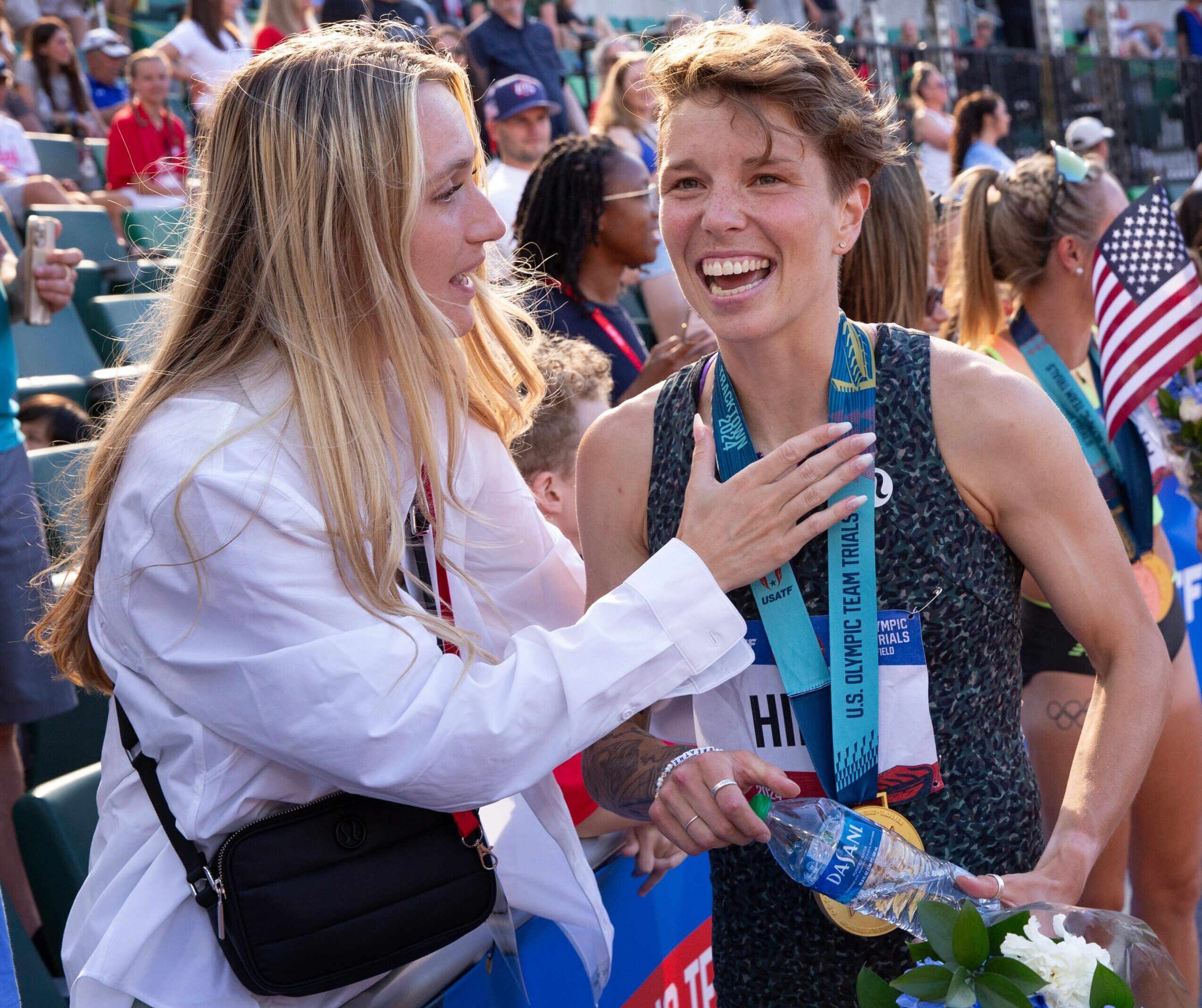 Nikki Hiltz enjoys Swiss 'Olympic-moon' with partner Emma Gee- Outsports