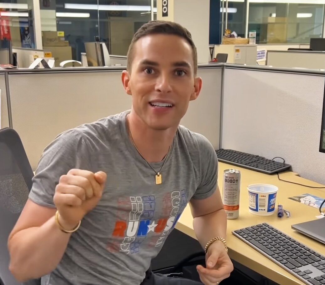 Adam Rippon reports on Paris Olympics for NBC from Connecticut - Outsports