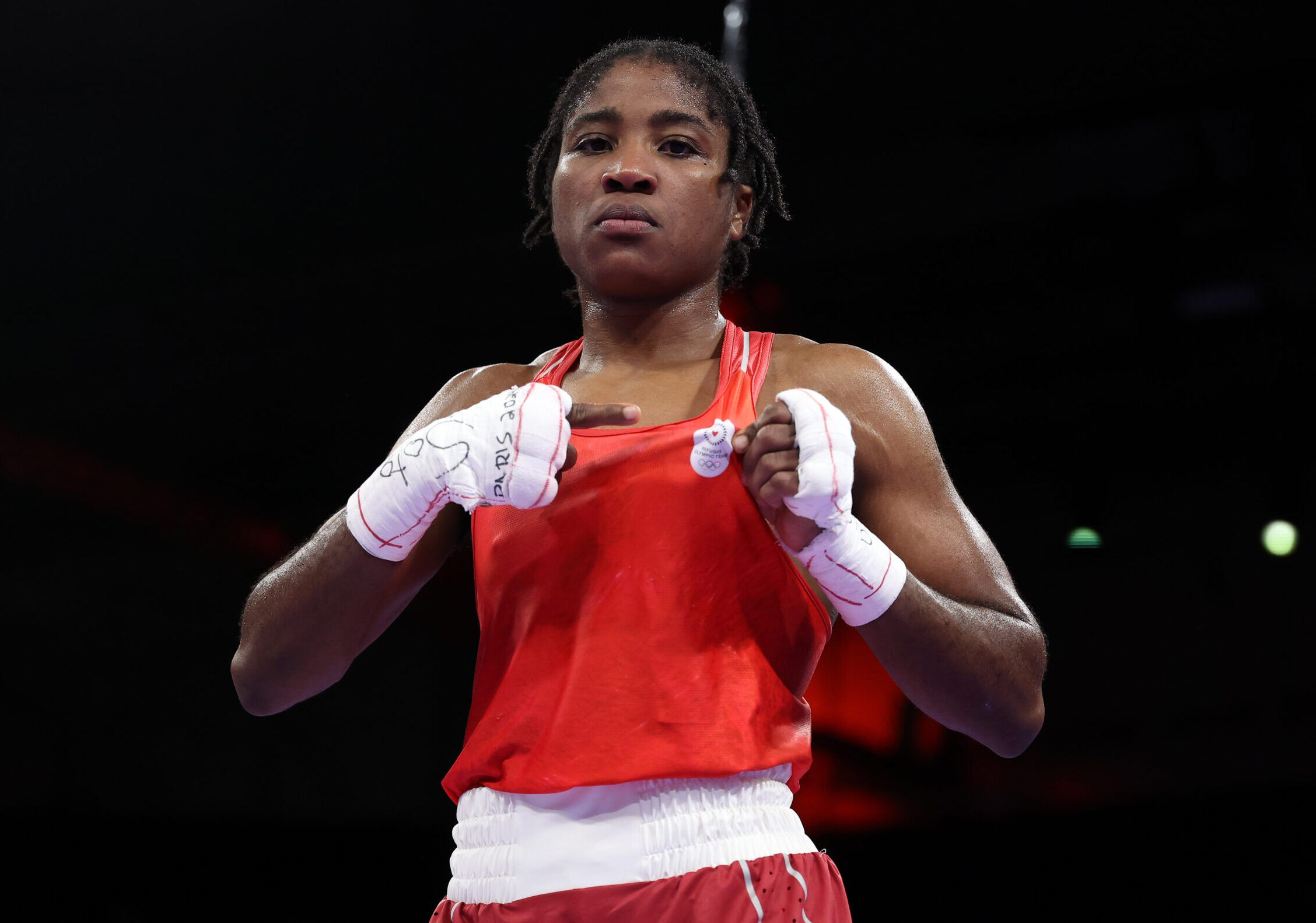 Historic bronze medal for gay refugee team boxer Cindy Ngamba - Outsports