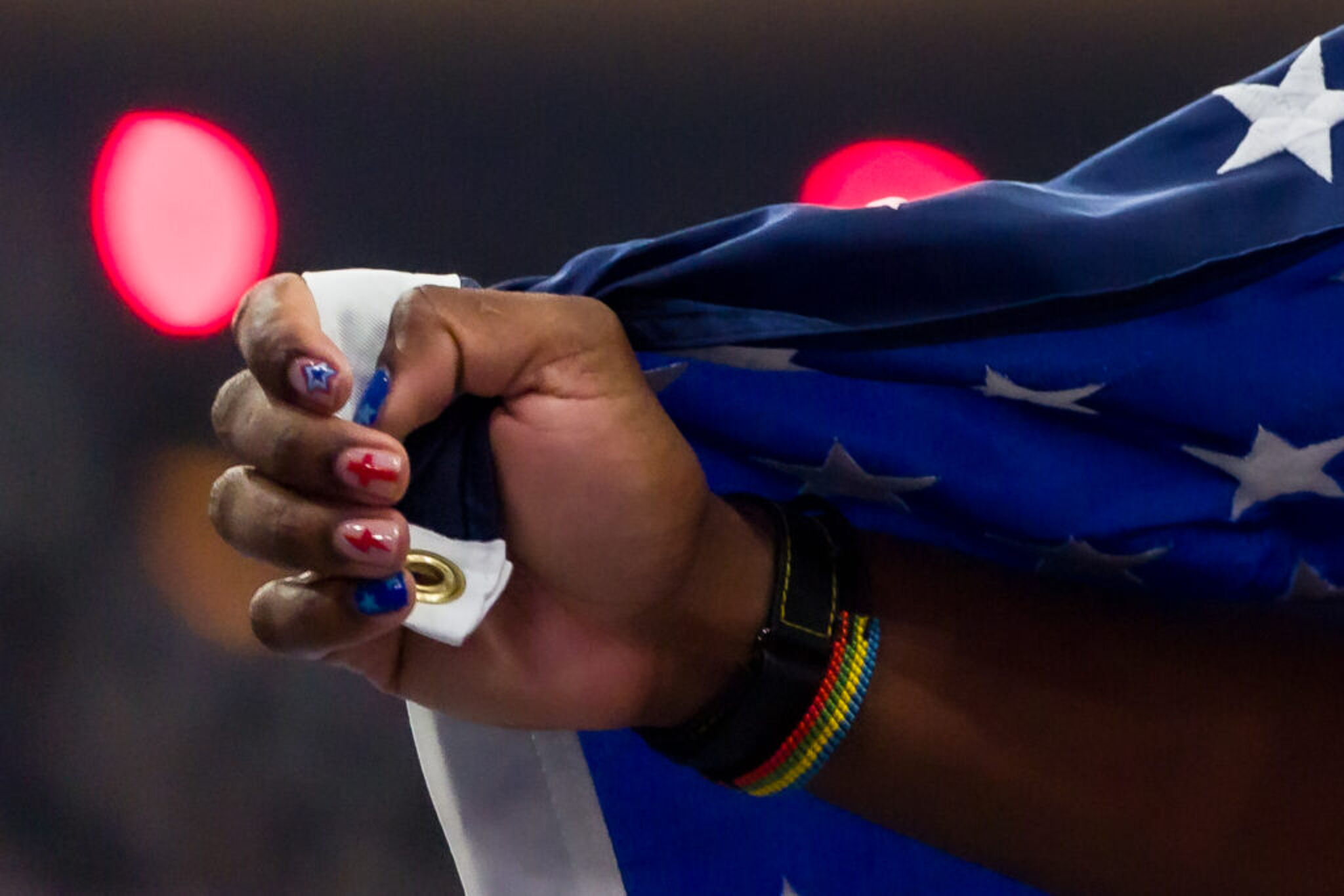 Noah Lyles and painted fingernails wins Olympic 100-meter gold - Outsports