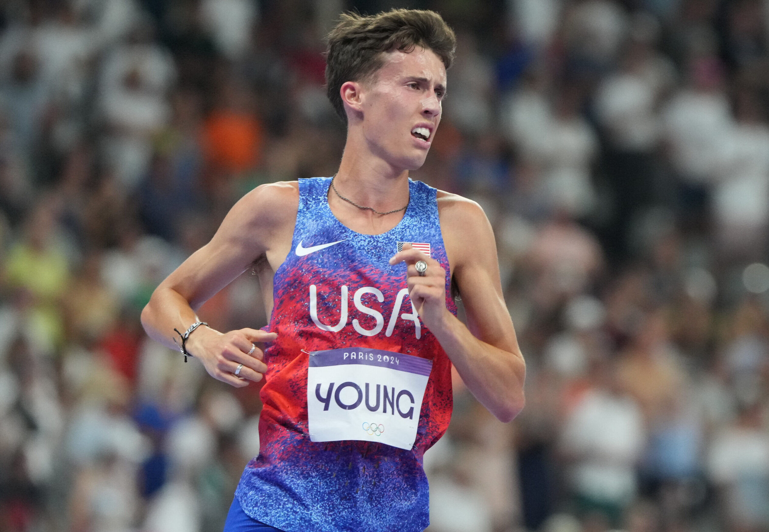 Gay runner Nico Young shines in first Olympics - Outsports