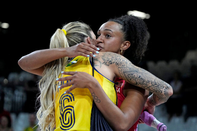 Bro hugs are one of the cool things at the Summer Olympics - Outsports