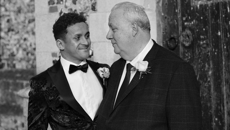 Gay former rugby pro Sam Stanley loved 'emotional' wedding day - Outsports