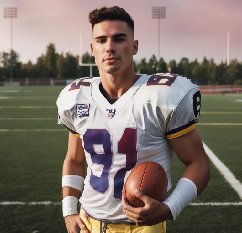 Pics show how AI image generators think gay football players look ...