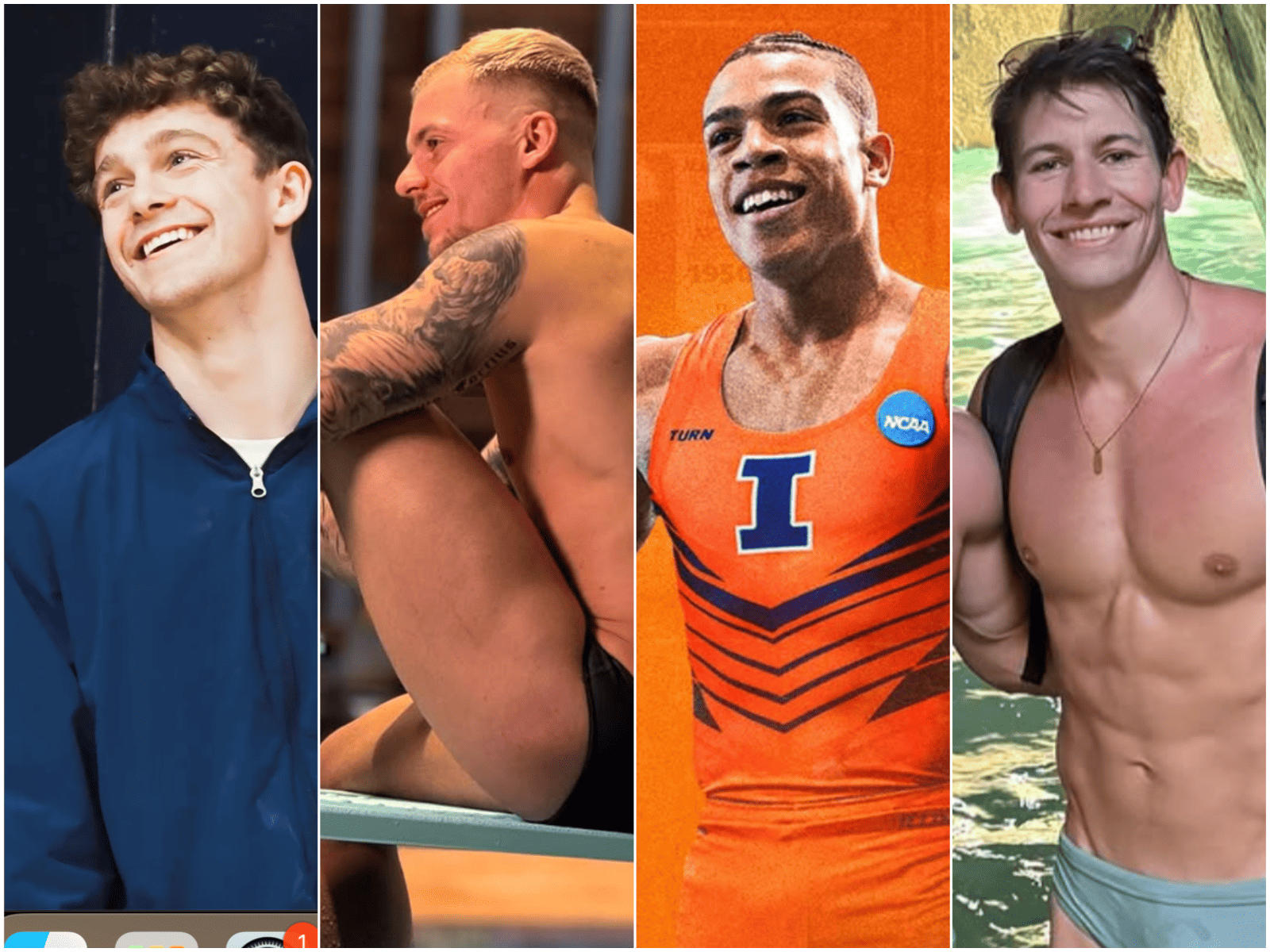 InstaJocks feature Alec Smith in a Speedo and a gay athlete flexing ...