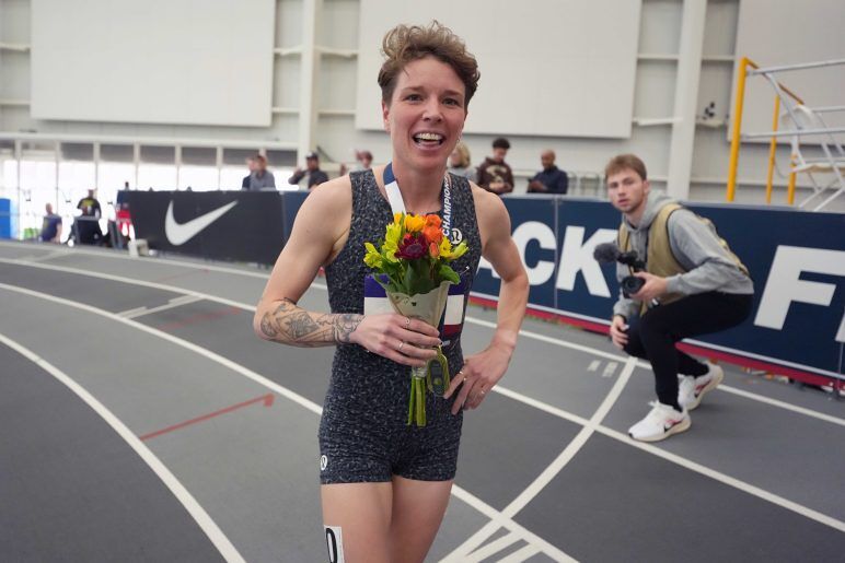 Trans nonbinary runner Nikki Hiltz gets indoor sweep - Outsports