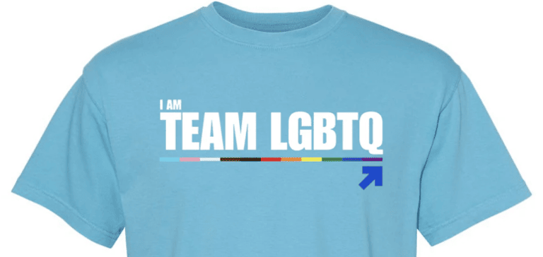 Join Team LGBTQ with a gorgeous new shirt - Outsports