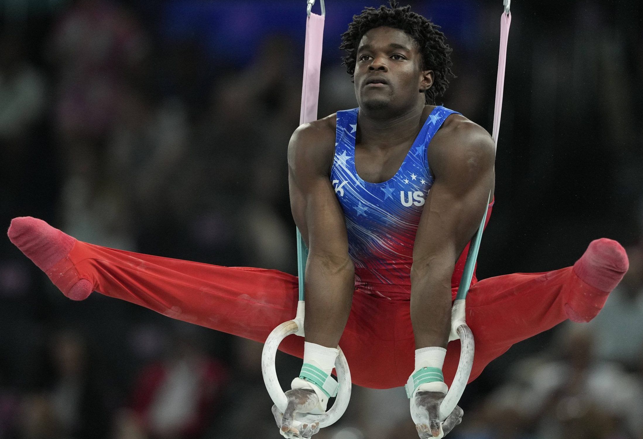 Men's gymnast wears new uniform to battle the bulge - Outsports