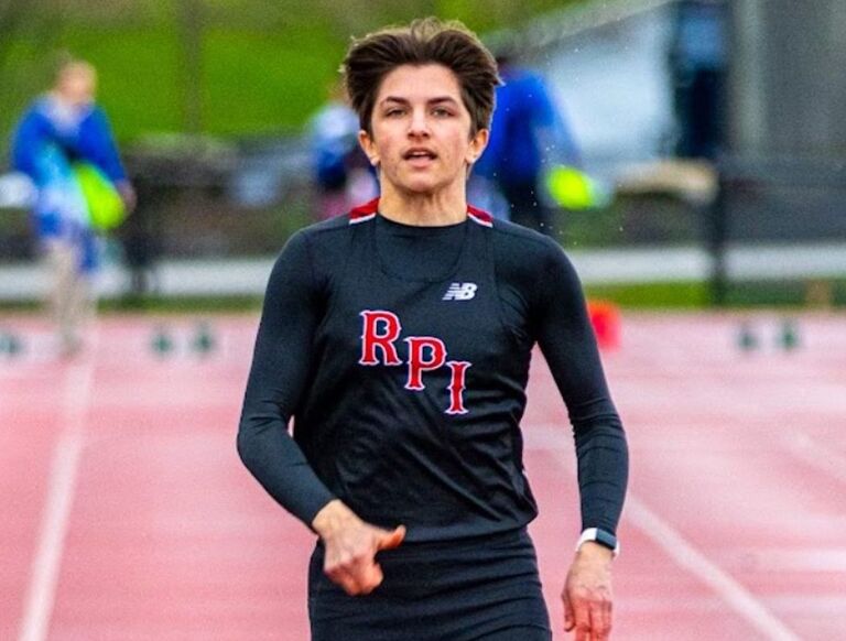 RPI's Cody Smith, trans and fast, seeks senior-year high note - Outsports