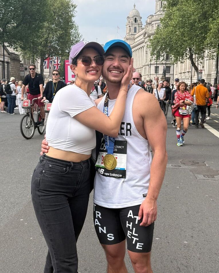 Schuyler Bailar's trans athletes shorts hit the London Marathon - Outsports