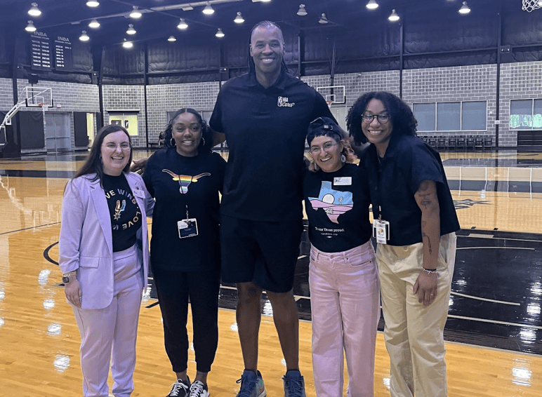 NBA, Spurs centered LGBTQ youth and Inclusion at the Final Four - Outsports