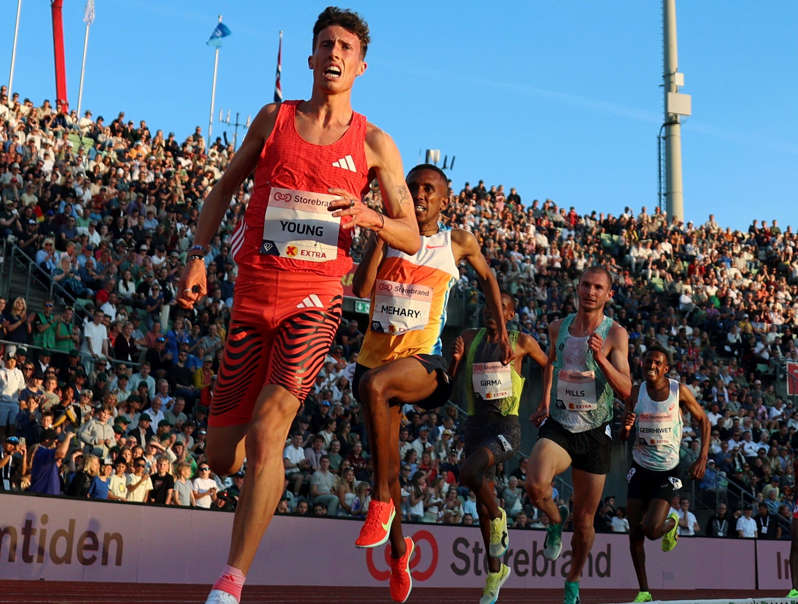 Out gay runner Nico Young breaks U.S. 5,000-meter outdoor record ...