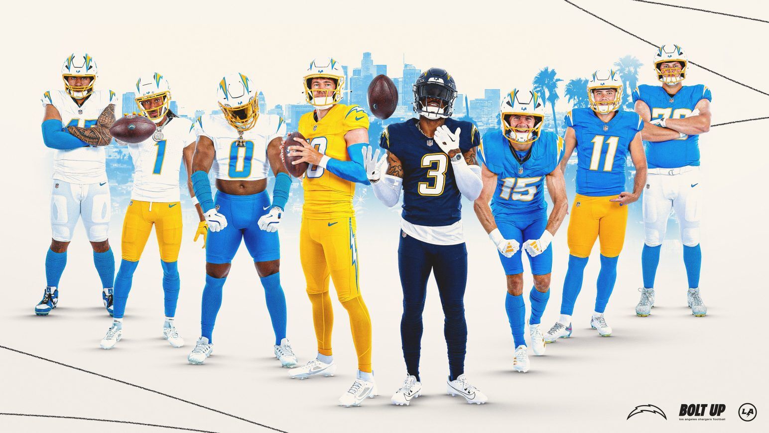 Chargers kicker Dicker points you-know-where during uni reveal - Outsports